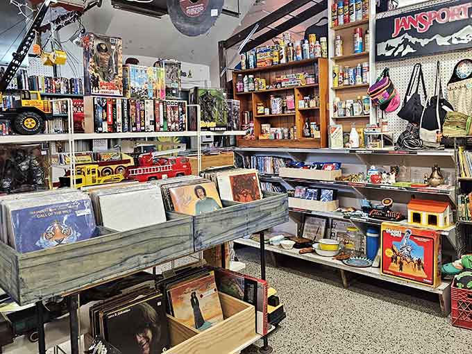 Vinyl records stacked like delicious musical possibilities, each one promising sounds that streaming services just can't quite replicate authentically.