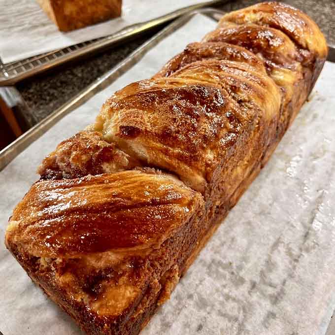 Sourdough babka that's twisted, glazed, and ready to make you forget every other bread you've ever loved, sorry other breads.