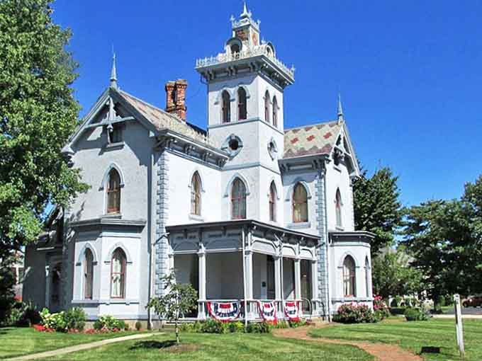 Victorian House: Gingerbread trim and wraparound porches invite lingering conversations on summer evenings, when porch-sitting becomes an Olympic-worthy event.