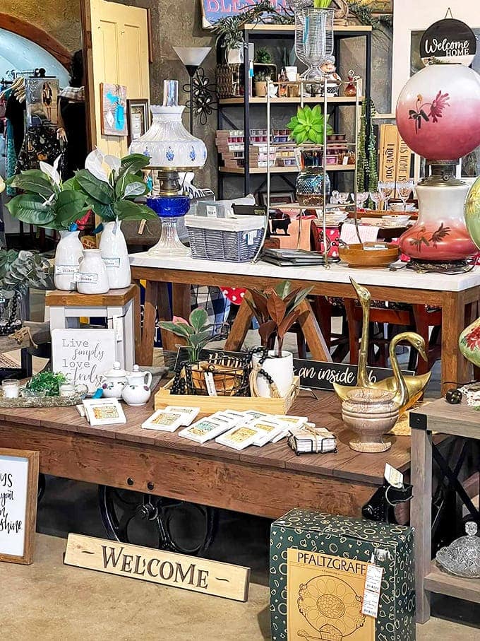 Live, laugh, love signs are for amateurs. This curated collection of vintage home goods tells stories of actual living, genuine laughter, and love that's stood the test of time.