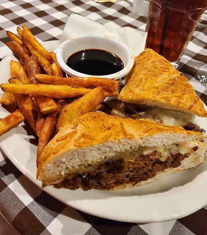 Winston's French Dip brings its own personality to the table, because variety is delicious.