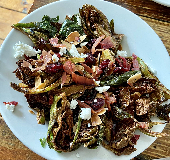 Brussels sprouts that will make you forget every childhood veggie trauma. These crispy, bacon-kissed beauties are the unsung heroes of the veggie world. 