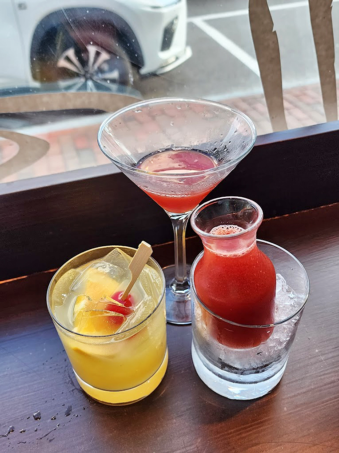 Liquid sunshine in a glass. These cocktails are so colorful, they could moonlight as a beach sunset.