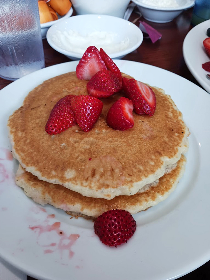 Who needs a red carpet when you've got these star-studded flapjacks? These pancakes are ready for their close-up, Mr. DeMille!