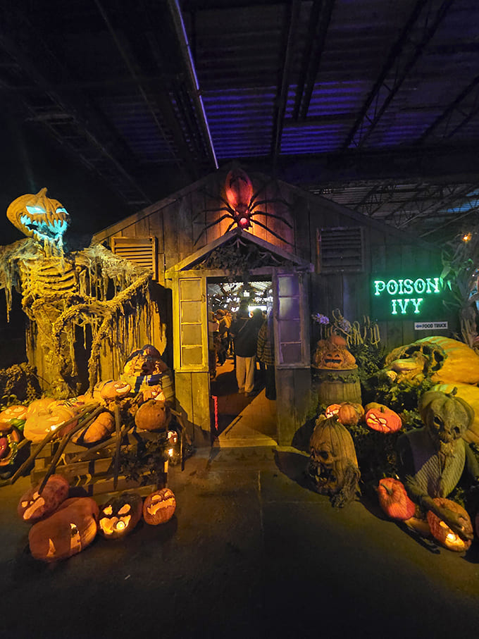 The Poison Ivy house: where the landscaping is deadly and the welcome mat reads "Enter at Your Own Risk."