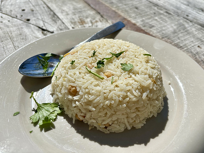 Perfect rice isn't just a side dish &ndash; it's an art form, each grain distinct yet tender, ready to soak up those magnificent Turkish sauces.