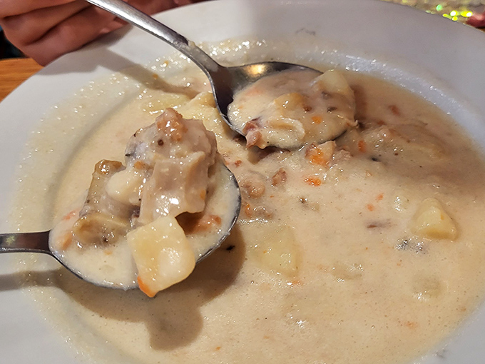 The seafood-to-broth ratio here is nothing short of generous, with substantial pieces of seafood making this more meal than soup.