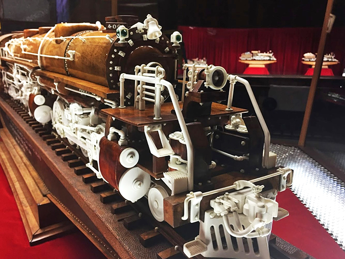 Carving history! Where wood becomes wonder and every miniature masterpiece tells a story of patience and skill.