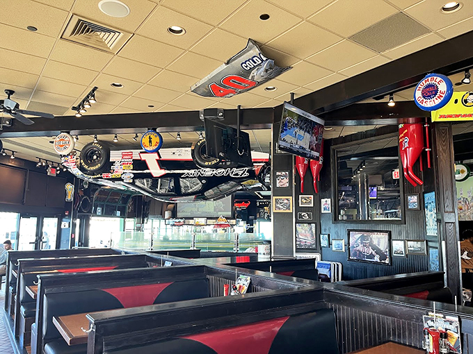 Where classic cars meet classic flavors. It's like "American Graffiti," but with more napkins and less drag racing.