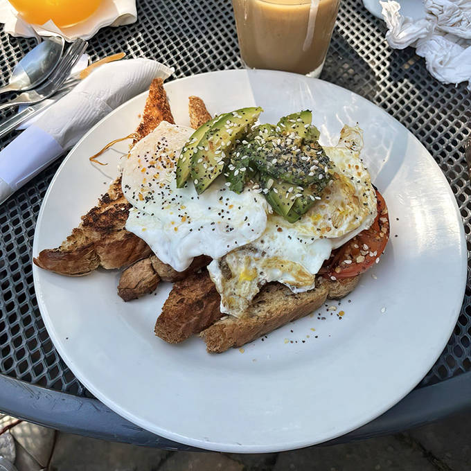 Avocado toast gets the Nick's treatment &ndash; perfectly poached eggs and everything bagel seasoning elevate this trendy dish to something truly crave-worthy.