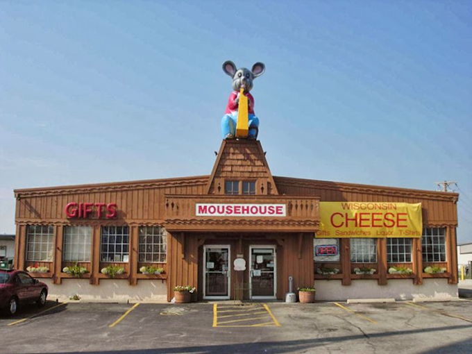 Say cheese! This mousetrap-topped wonderland is a dairy lover's paradise. It's where cheese dreams come true, one wedge at a time.