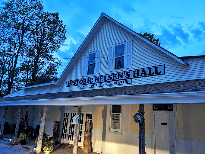 Historic Nelsen's Hall: Where 'bitter' is better and the spirits are both in the glass and possibly floating about!