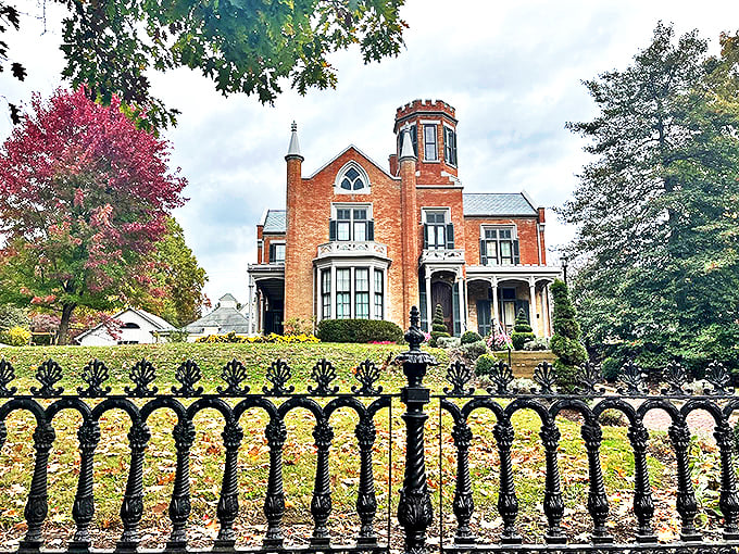 Forget about those stuffy European castles! The Castle in Marietta brings old-world charm to the banks of the Ohio River. This Gothic Revival mansion is so picturesque, you half expect a Disney princess to come waltzing out the front door. Just watch out for any sleeping dragons! 