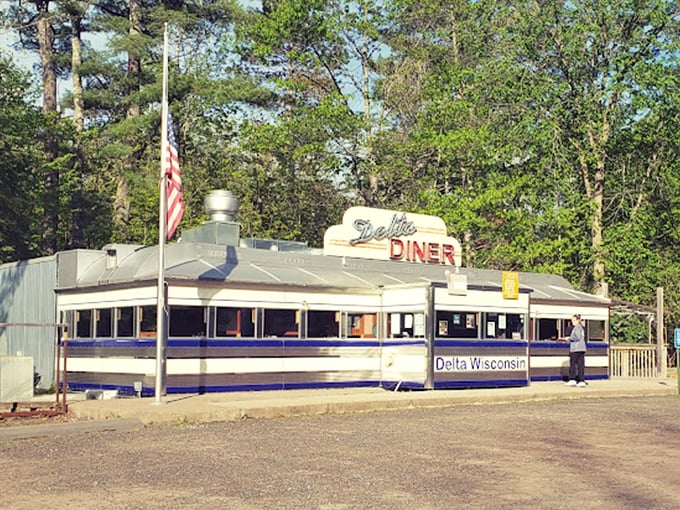 Time-travel central! Step inside and you're instantly transported to the 1940s, complete with counter seating perfect for practicing your best film noir dialogue.