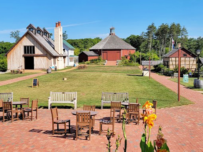 Farm fresh and fancy-free! These historic buildings are like a greatest hits album of rural Americana.