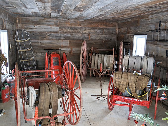 Pioneers, but make it Instagram-worthy. Experience ye olde Wisconsin life, complete with charming buildings and questionable plumbing.