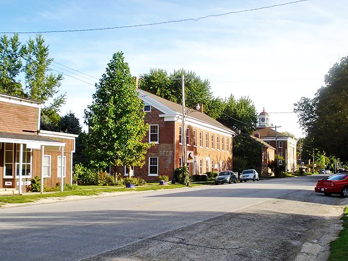 Forget IKEA - Bishop Hill is the real deal! This historic Swedish settlement serves up a slice of Scandinavian heritage with a side of Midwestern hospitality. Photo credit: Wikipedia
