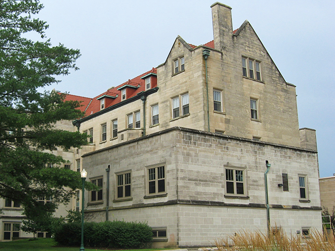 Part castle, part college dorm &ndash; it's where co-eds live like kings and queens (if royalty had to share bathrooms and eat ramen).