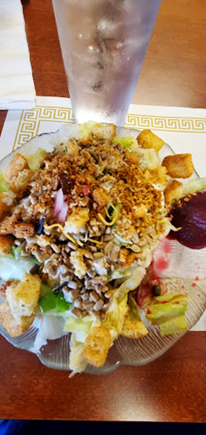 Who said healthy can't be delicious? This salad is so fresh it might just start a conversation with you.