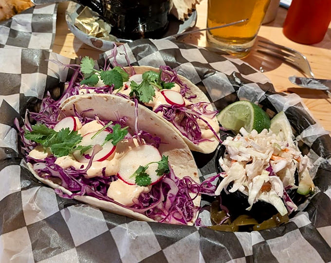 Fresh fish tacos that prove Minnesota knows its way around seafood despite being landlocked-ish.