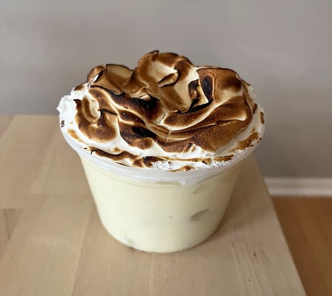 Layers of cake and cream create a dessert that's basically a hug in edible form.