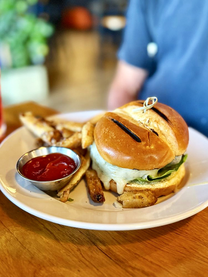 This burger doesn't need a passport to impress &ndash; juicy and perfectly dressed, it's comfort food with just enough island attitude.