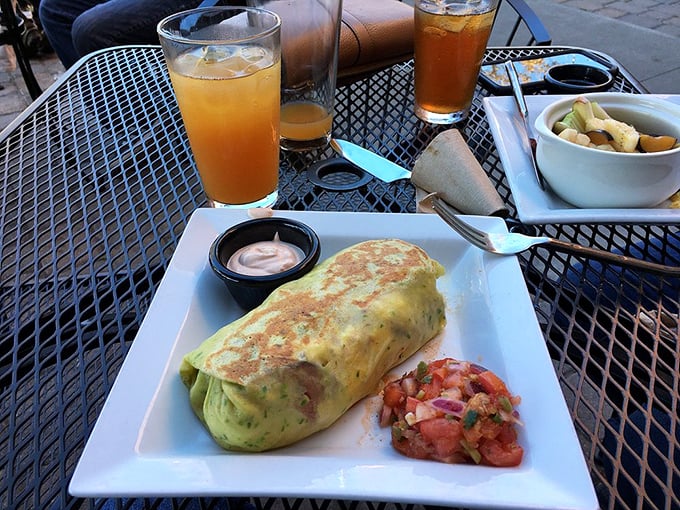 Not your average wrap &ndash; this burrito-inspired creation proves that thinking outside the tortilla can lead to delicious cross-cultural magic.
