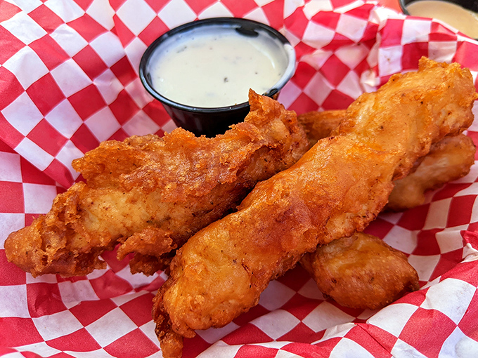 Golden-brown perfection with a side of nostalgia &ndash; comfort food that actually comforts.