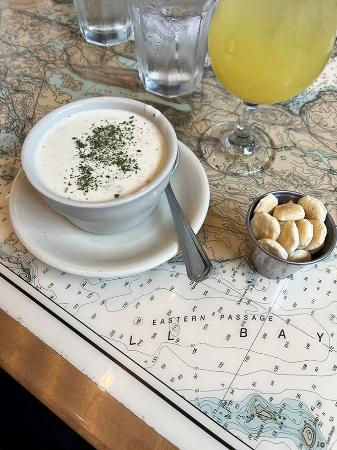 Clam chowder, meet your perfect dance partner&mdash;crispy crackers! It's a culinary tango that'll make your mouth do a happy jig.