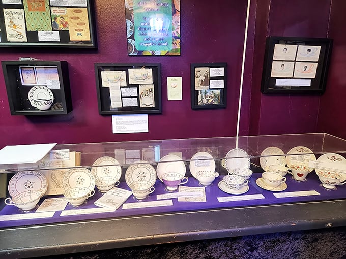 These aren't your grandmother's teacups&mdash;unless Grandma was reading fortunes on the side. Delicate porcelain holds centuries of divination traditions.