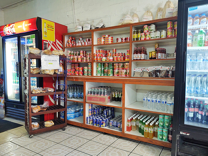 Beyond baked goods, La Estrella offers a selection of Mexican sodas and beverages – the perfect companions to their sweet and savory treats.