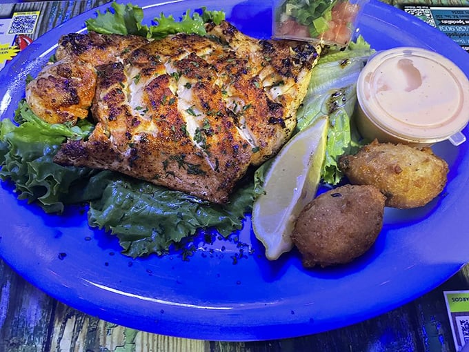 Florida's favorite fish, perfectly seasoned and grilled until it practically melts on your fork.