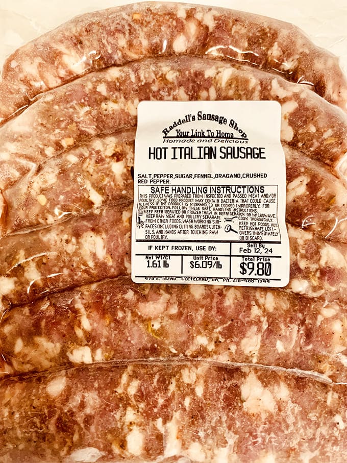 Cleveland's answer to Sicily &ndash; fennel-flecked, red pepper-spiced links that would make any nonna nod in approval.