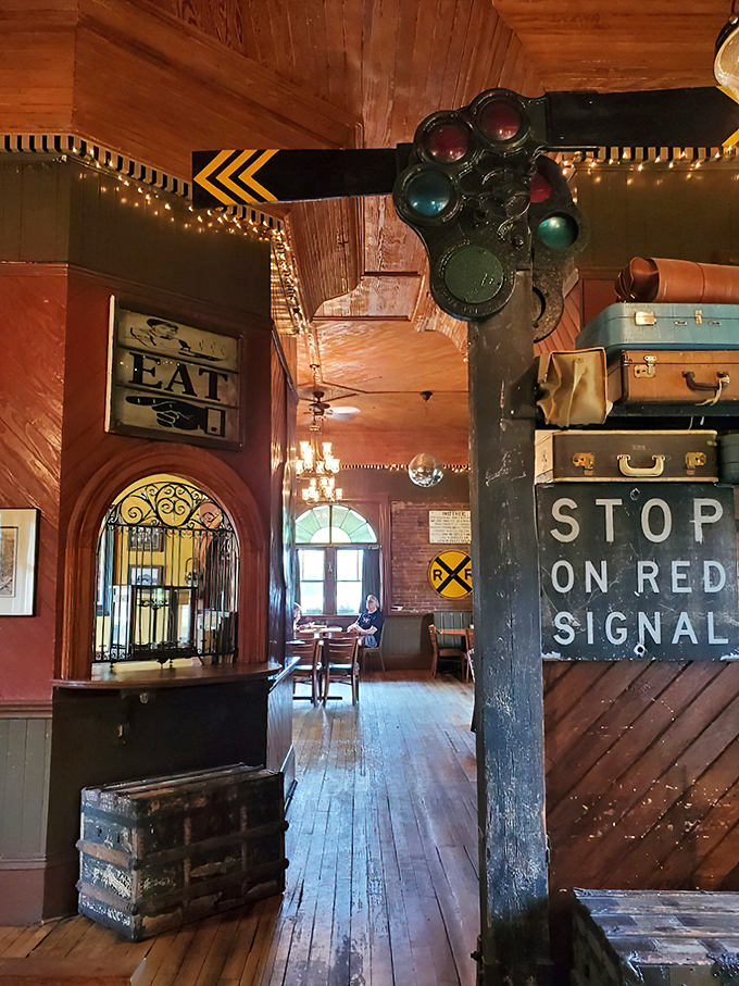 Rustic elegance meets whimsical charm. With decor this enticing, you might forget to look at the menu - but trust me, you don't want to miss it! 