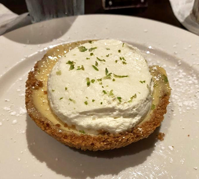 This key lime pie doesn't just end your meal&mdash;it throws a farewell party on your taste buds with the perfect balance of sweet and tart.