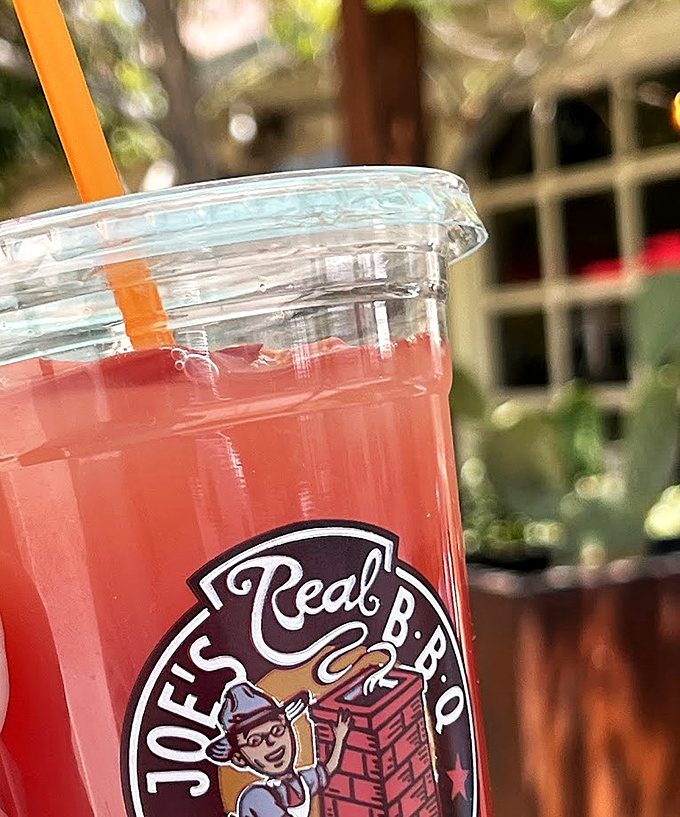 Refreshing fruit drinks complement the bold flavors of Topo's Mexican-inspired menu.