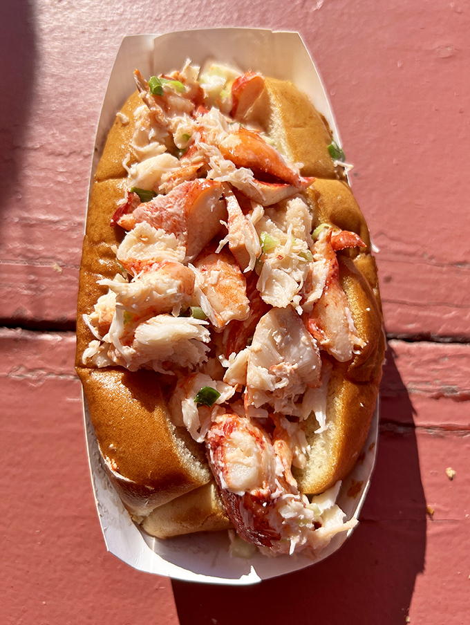 The lobster roll that could make a Mainer homesick &ndash; chunks of sweet meat nestled in a perfectly toasted bun, proving Vermont knows its way around seafood too.