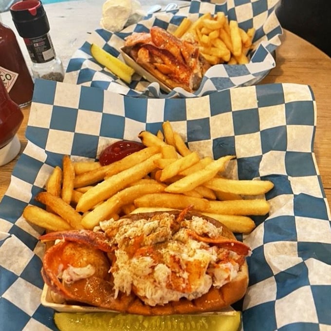 Golden fries and a perfectly stuffed lobster roll &ndash; the kind of comfort food that makes you consider extending your vacation indefinitely.