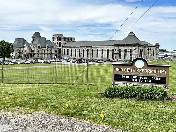 Main Entrance: The sign promises tours, but doesn't mention the goosebumps that come complimentary with every visit to this historic prison.