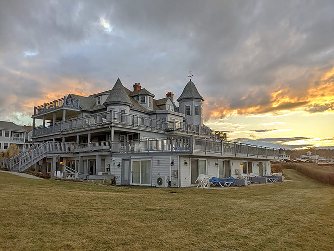 The Beachmere Inn sits pretty overlooking the water, offering guests front-row seats to some of Maine's most spectacular coastal views.
