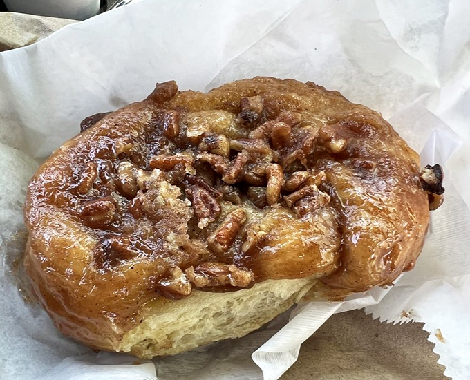 This sticky bun doesn't just have pecans&mdash;it has a pecan philosophy, a commitment to nutty excellence that deserves academic study.