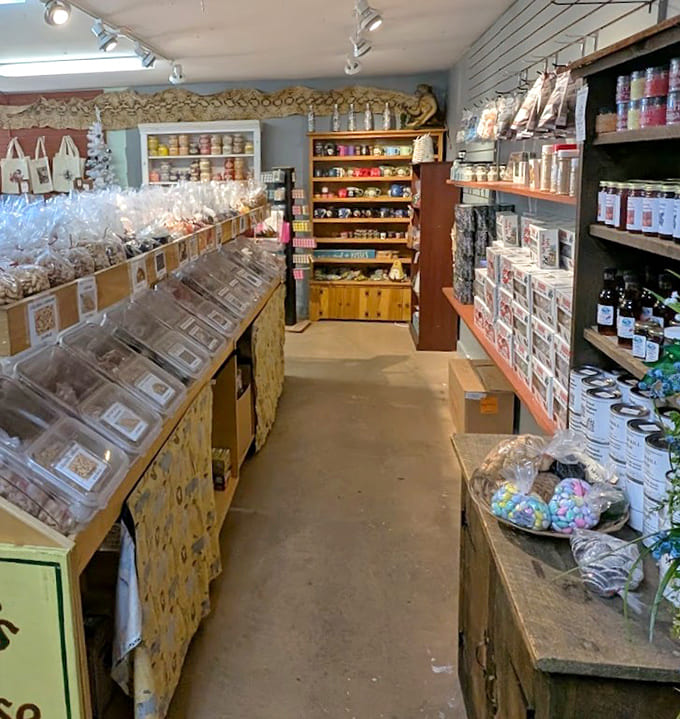 Wander the aisles where local products and sweet treats create a shopping experience that's part treasure hunt, part taste test.