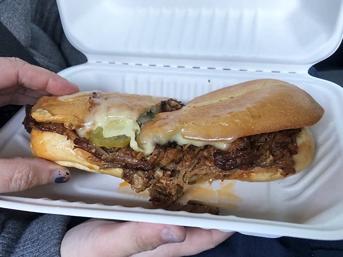 This sandwich doesn't just satisfy hunger &ndash; it creates memories, with each ingredient playing its part in a symphony of flavors.