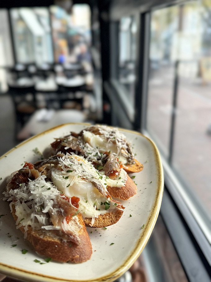 Sicilian Anchovy Toasts: Delicate crostini topped with umami-rich anchovies that convert even the most skeptical fish-doubters. Trust the process!