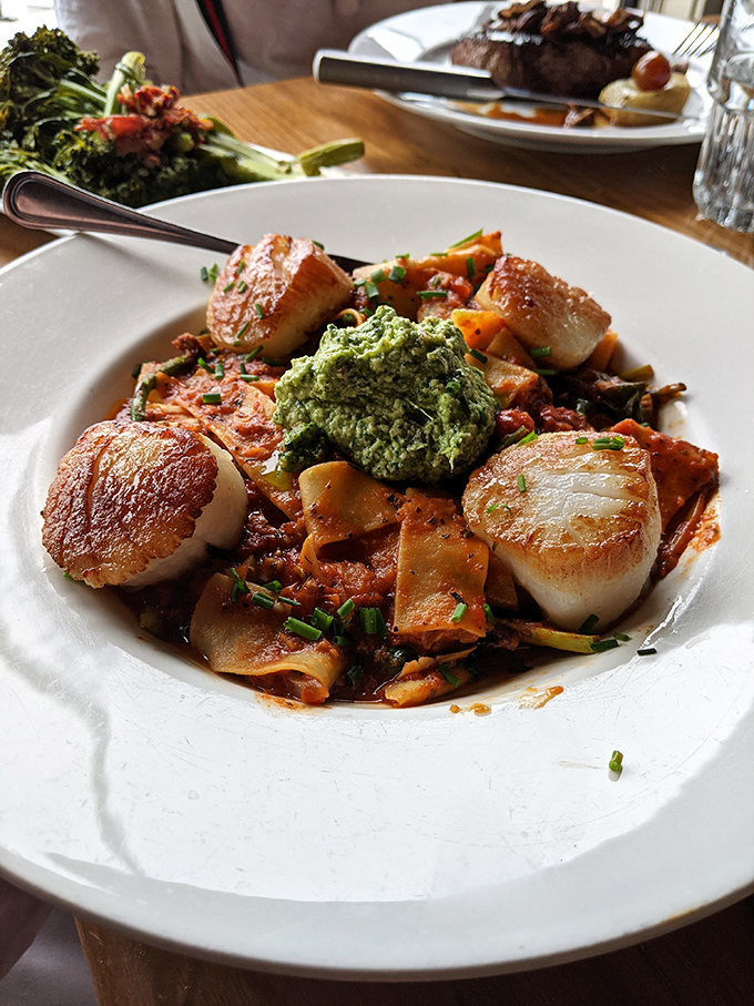 Caramelized perfection meets vibrant accompaniments &ndash; these golden-crusted treasures prove simplicity is the ultimate sophistication.