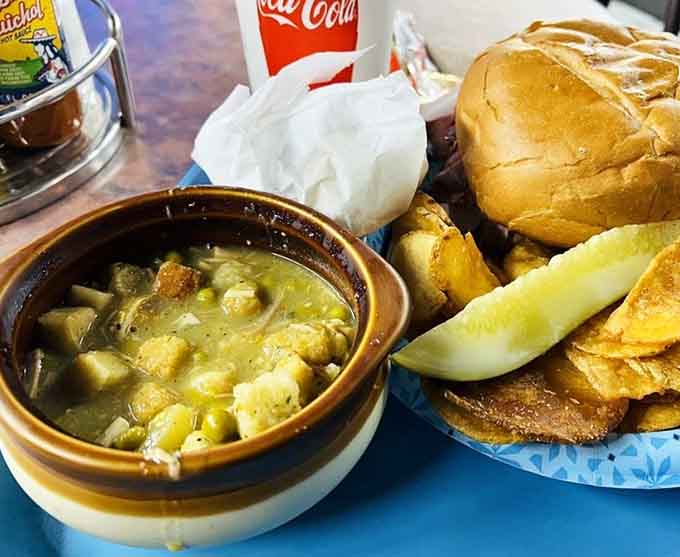 Turkey Pot Pie Soup captures all the comfort of the classic dish in a bowl, perfect for Chicago's less-than-tropical weather.