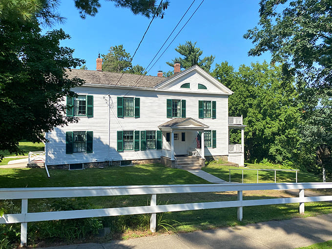 The Folsom House stands as a perfectly preserved time capsule, offering glimpses into 19th-century life with remarkable authenticity and charm.