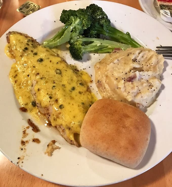 Pan-seared walleye swimming in caper butter sauce proves Minnesota knows how to treat its freshwater fish right.