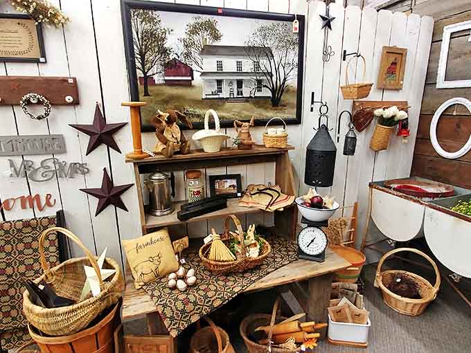 Wicker baskets and handcrafted containers &ndash; practical art forms that have carried everything from picnic lunches to precious keepsakes.