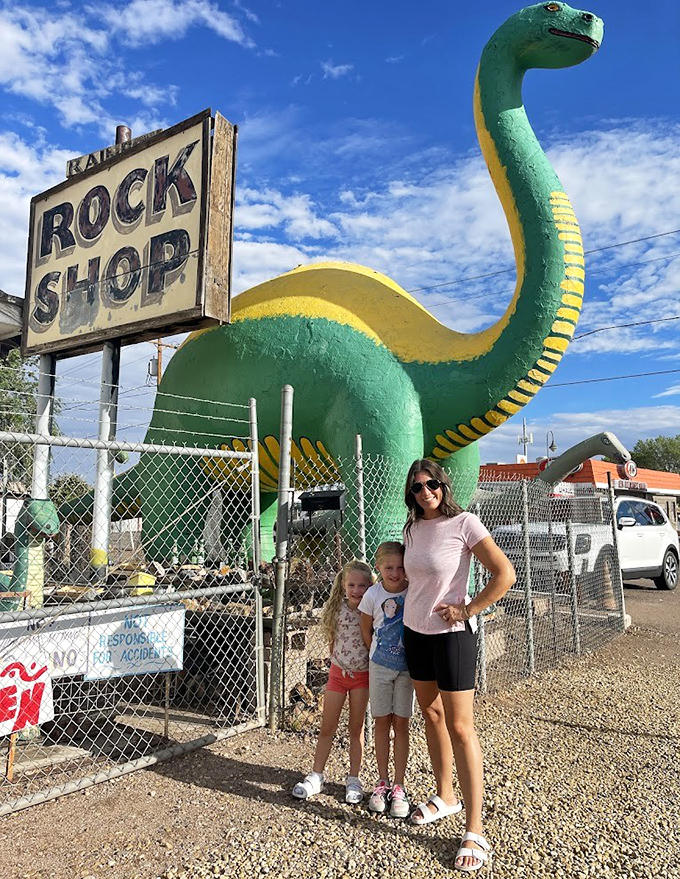 Making memories that will outlast the dinosaurs themselves at this beloved roadside attraction.